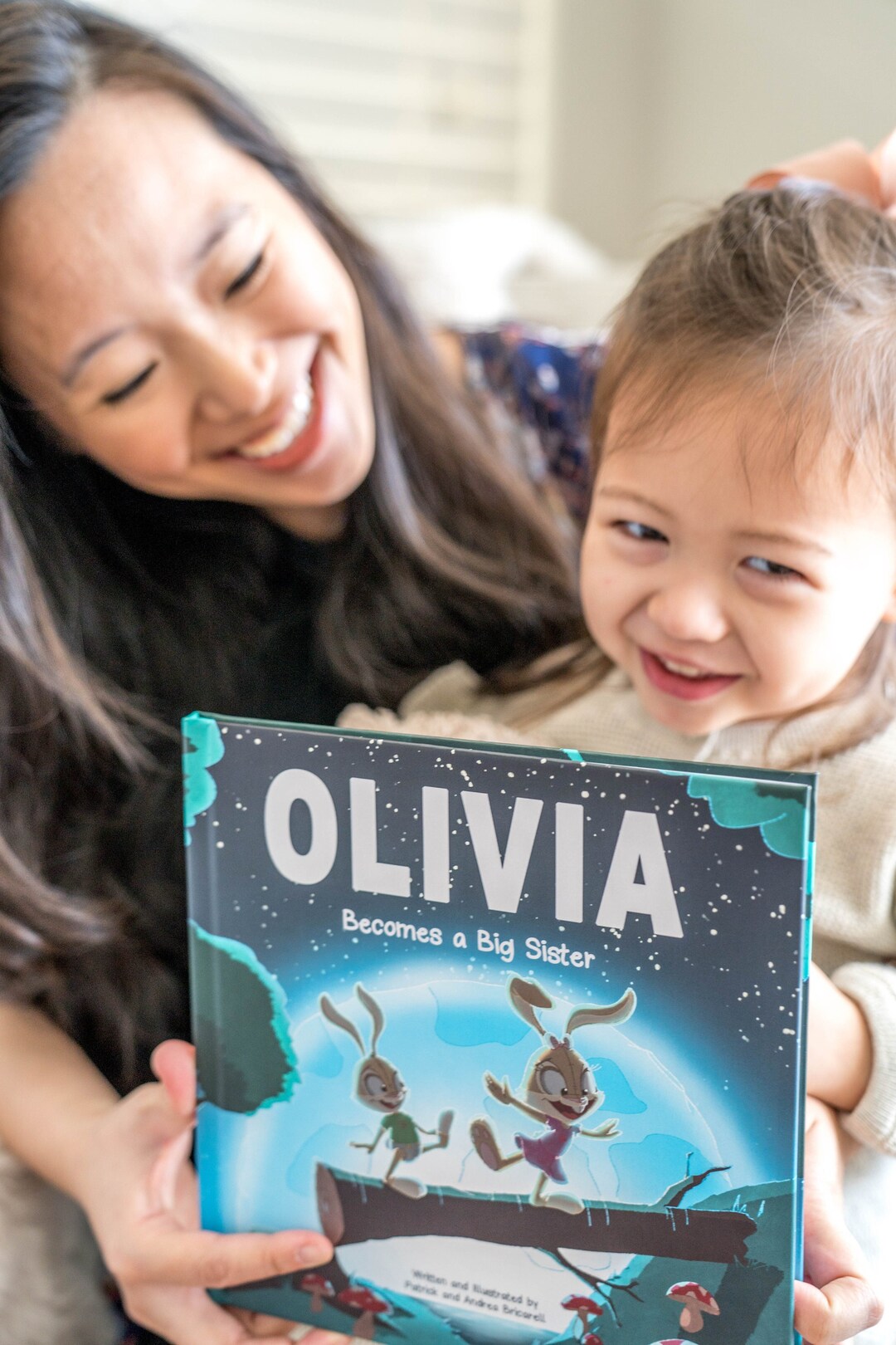 Personalized Big Sister Announcement Book | Big Sister Gift - Etsy