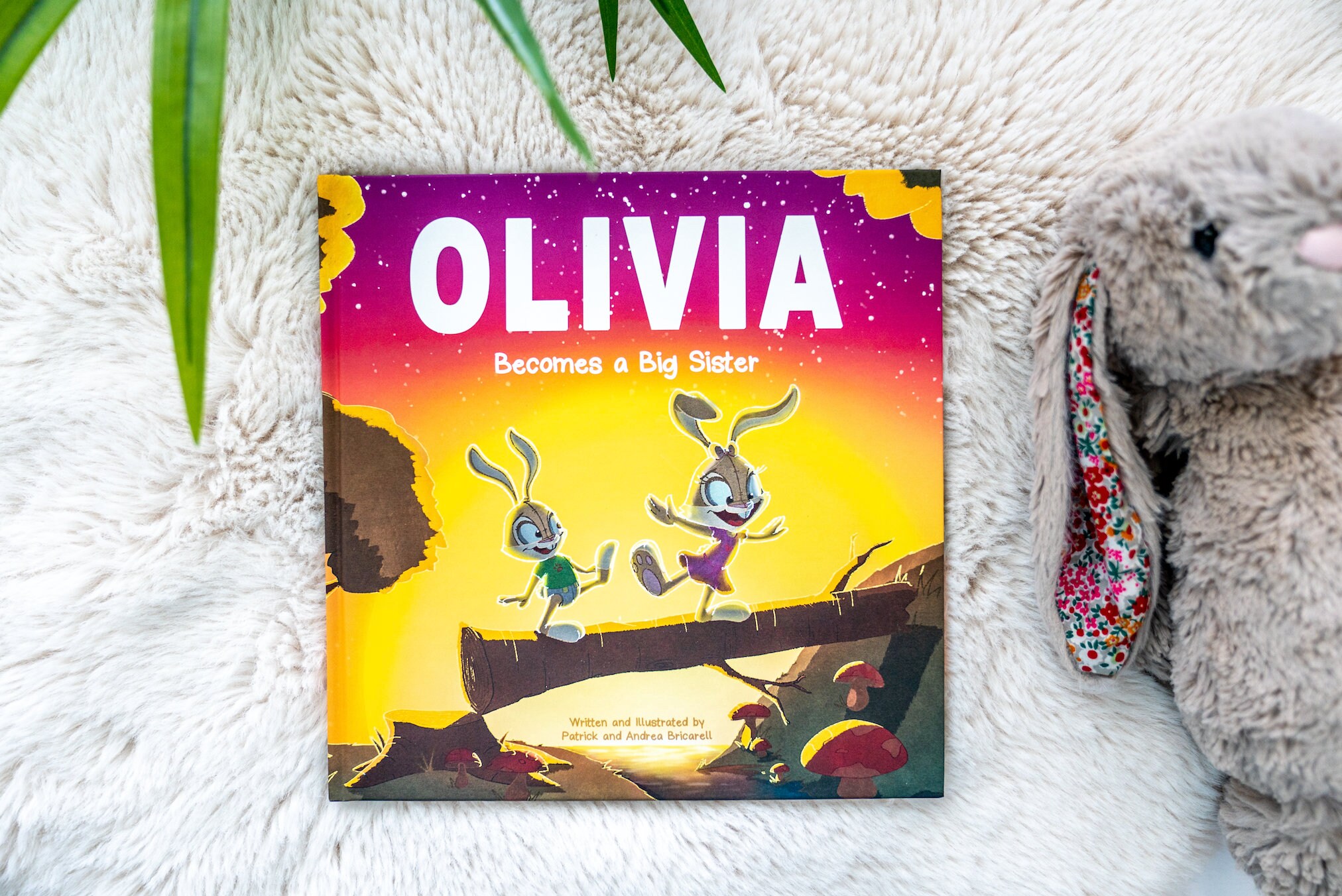 Personalized Big Sister Announcement Book | Big Sister Gift - Etsy