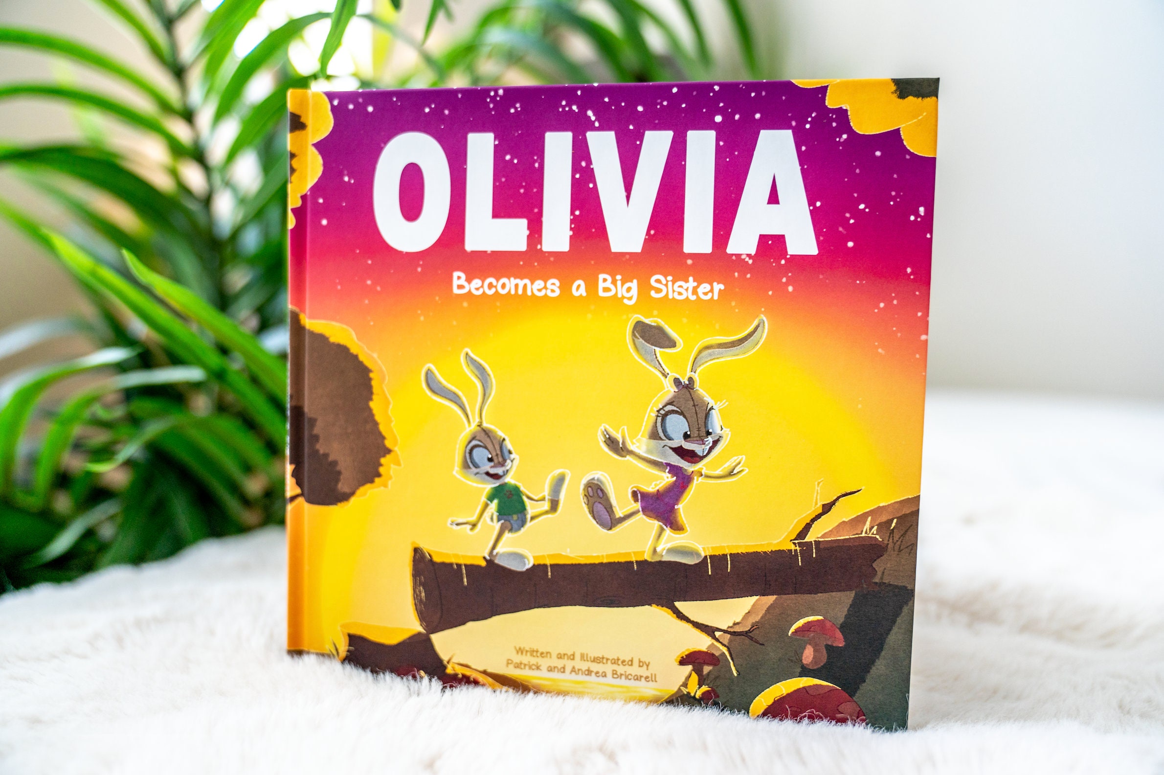 Personalized Big Sister Announcement Book | Big Sister Gift - Etsy