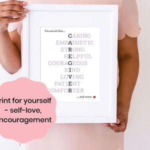 Caregiver Appreciation Poem, Caregiver Christmas Gift, Caregiver Idea ...