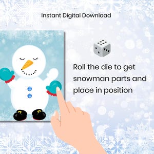 Build a Snowman, Winter Activity, Snowman Printable, Dementia Activity ...