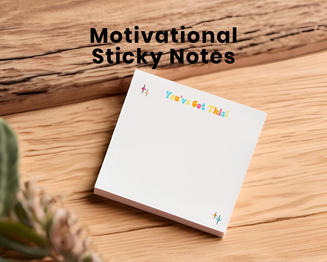 You've Got This Sticky Notes, Note Pads, Motivational Quote for ...