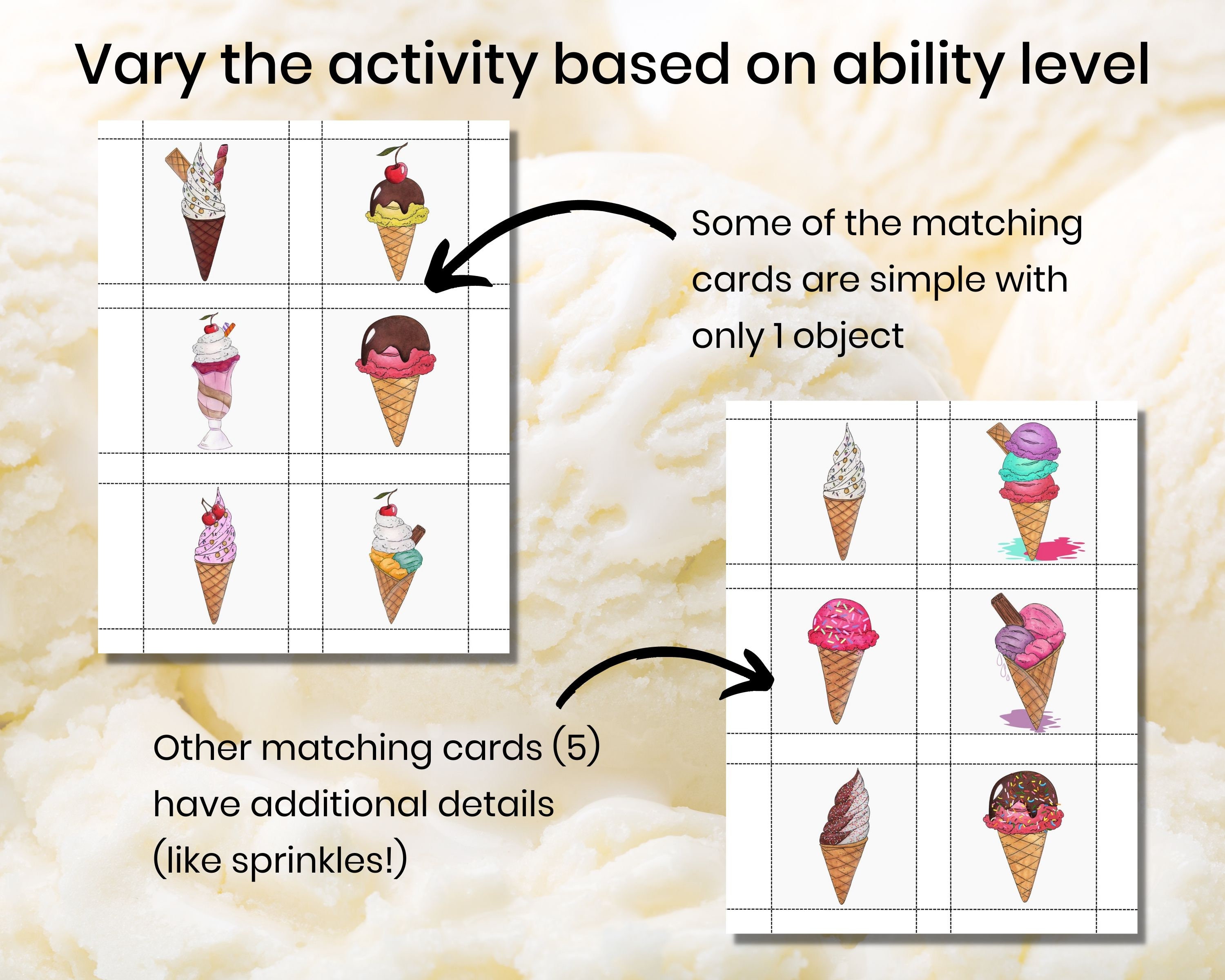 Matching Cards for Dementia, Dementia Sorting Activity for Seniors ...