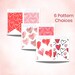 Valentines Day Printable Banner, Letters & Numbers Heart Banner ...