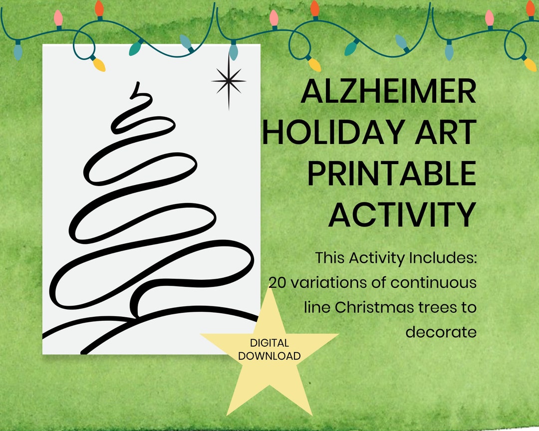 Christmas Activities for Dementia Patients, Easy Christmas Crafts for ...