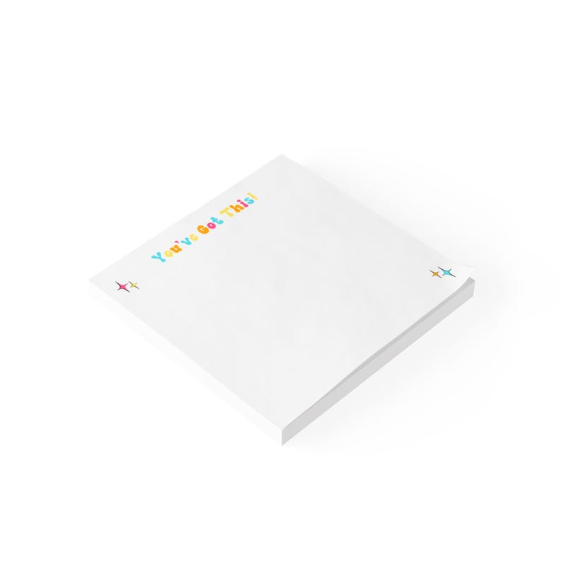 You've Got This Sticky Notes, Note Pads, Motivational Quote for ...