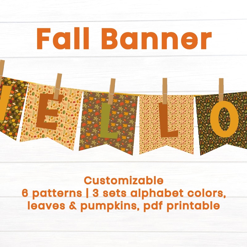 Autumn Printable - Etsy