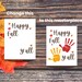 Fall Handprint Craft, Dementia Activity, Adult Handprint Art ...