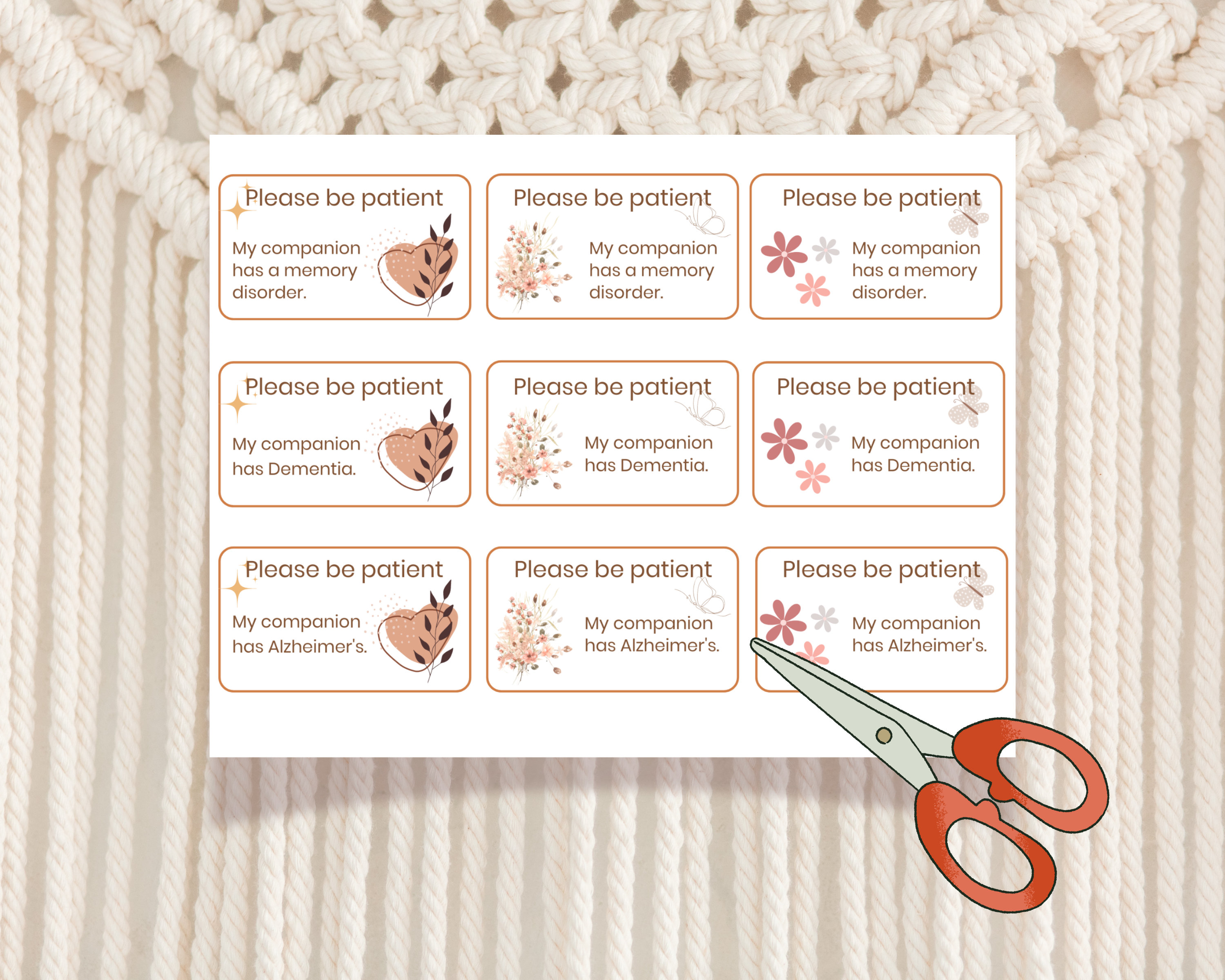 Dementia Awareness Conversation Cards, Alzheimers Cards to Hand Out ...