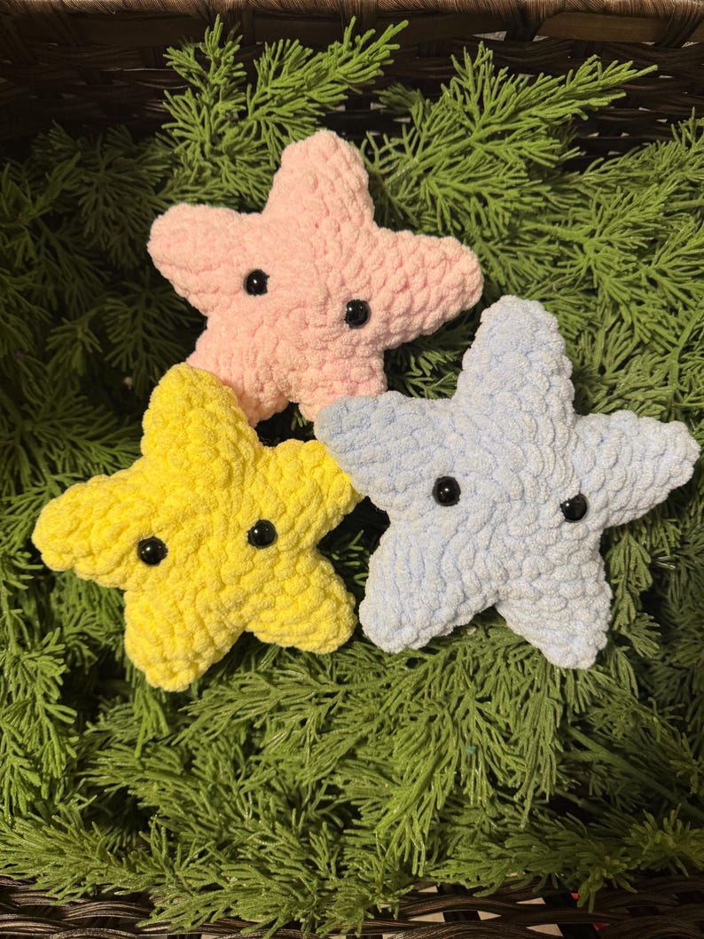 Tiny Star Crochet - Etsy
