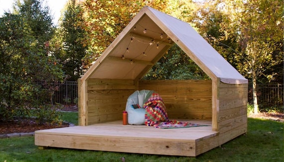 Wooden Elevated Platform
