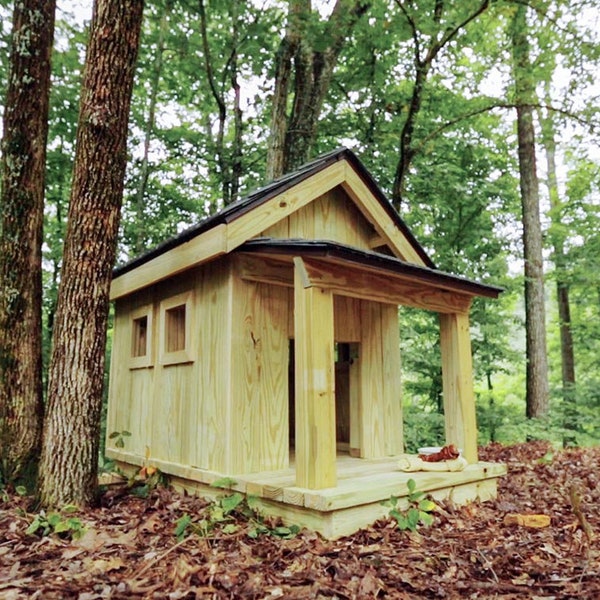 Dog House Blueprints - Etsy