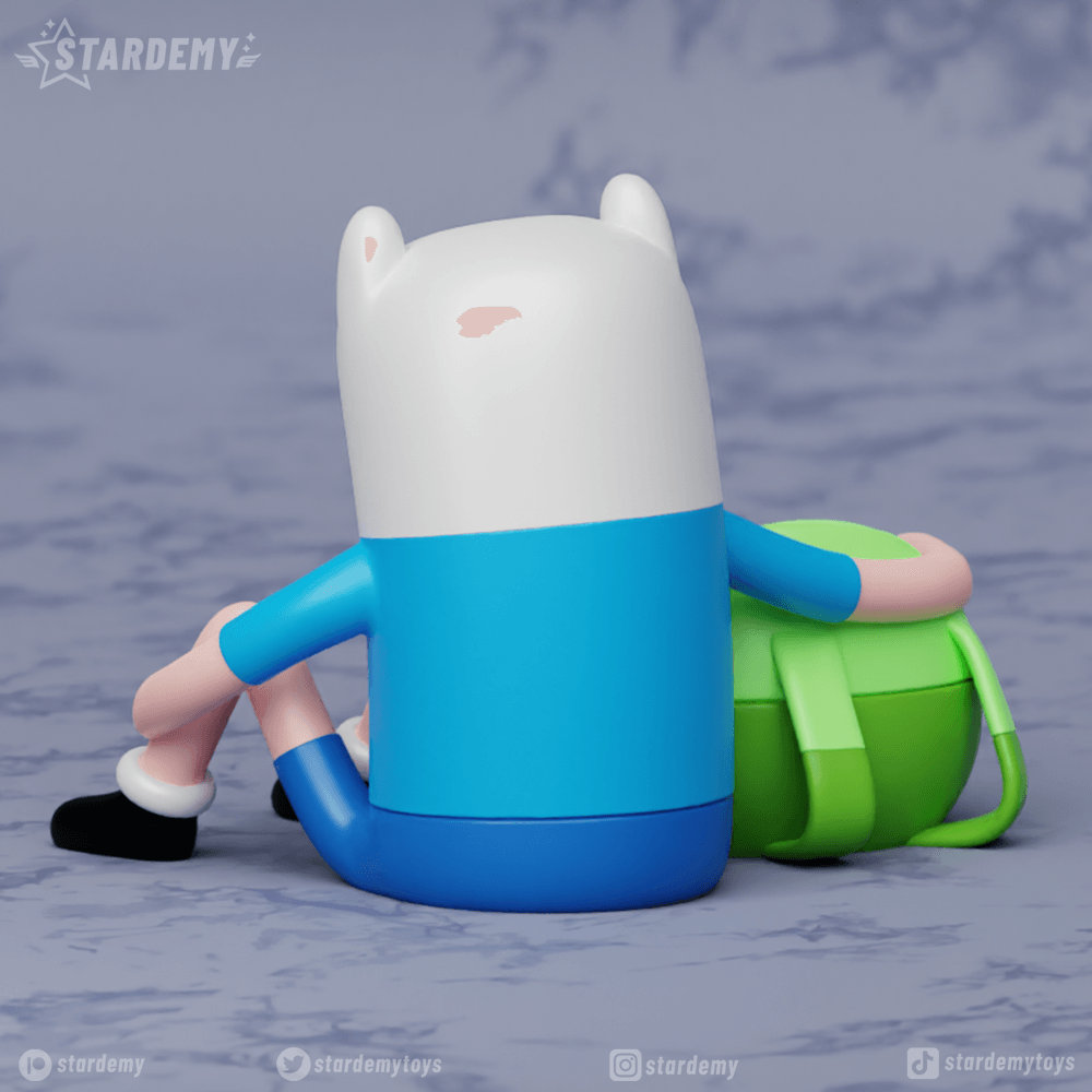Adventure Time Finn Face Water