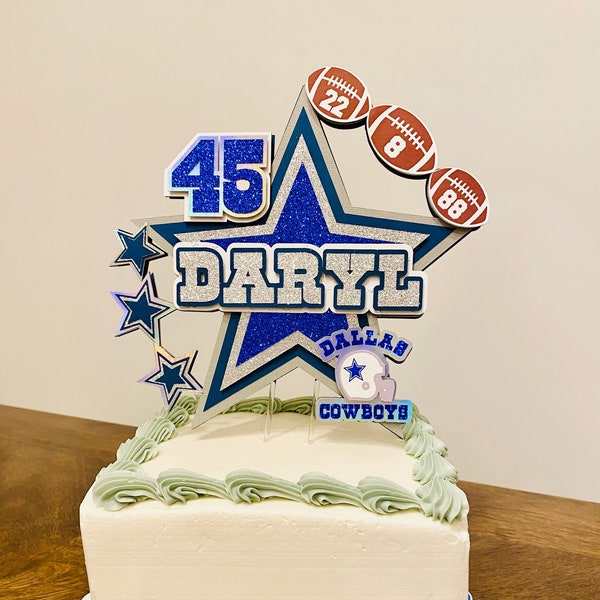 Cowboy Cake Topper - Etsy