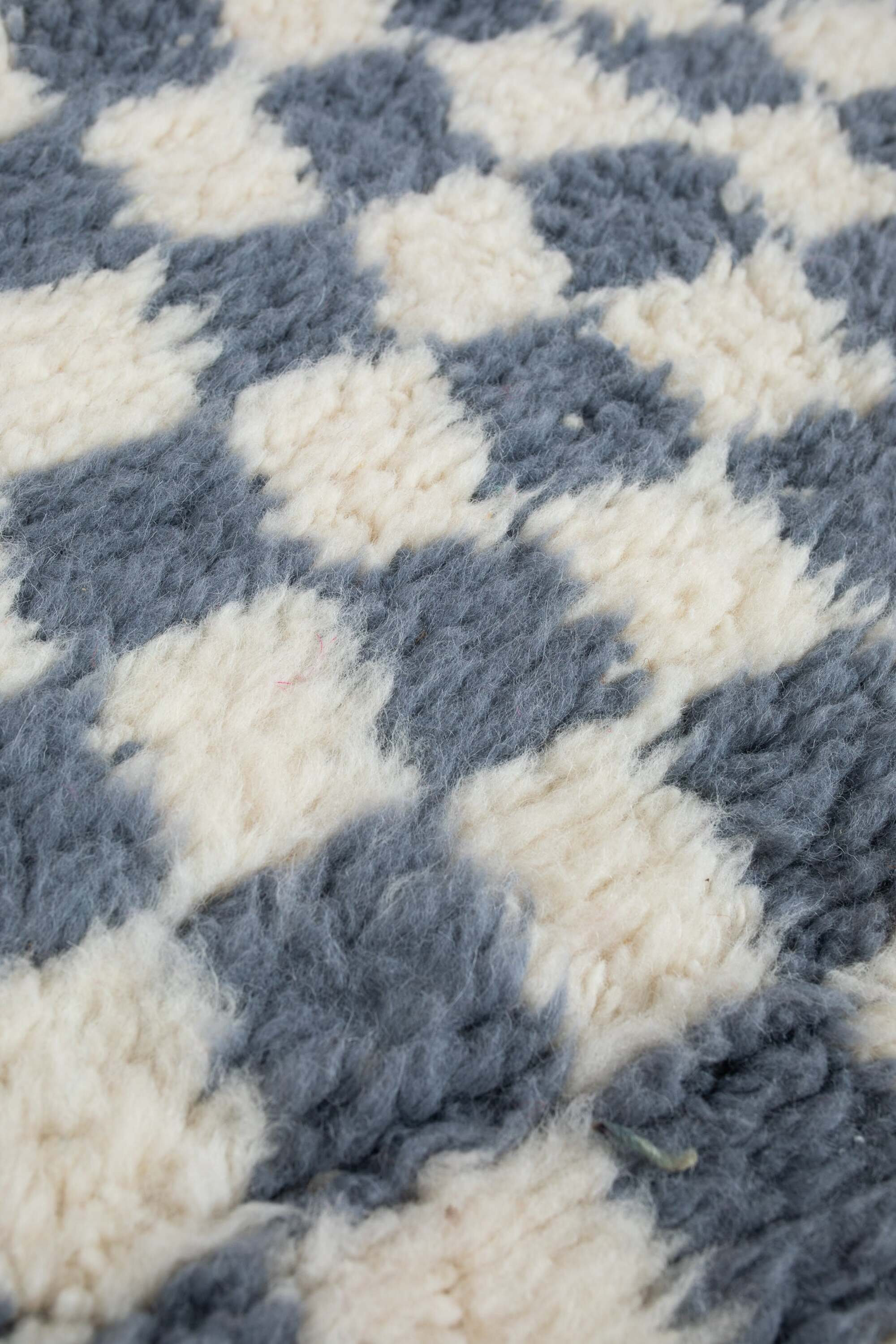 Custom Gray and White Checkered Runner Rug Boho Minimalist - Etsy