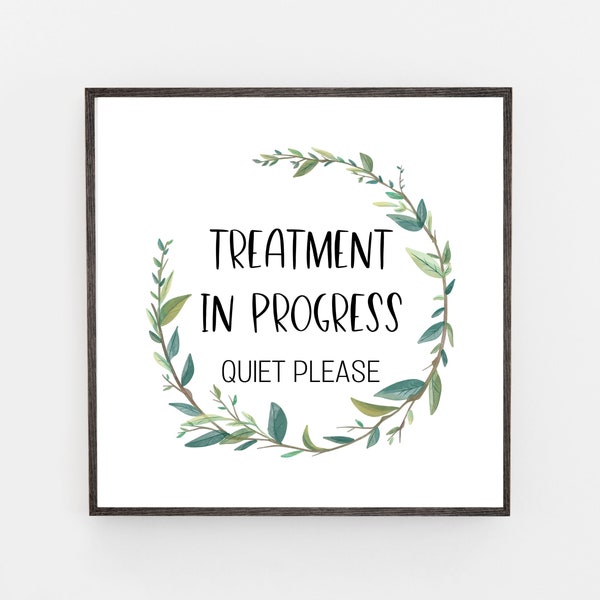 Quiet Please Sign - Etsy