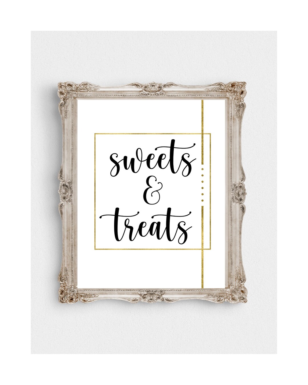 Sweets & Treats Printable-8"x 10" Downloadable-printable Sweets and ...