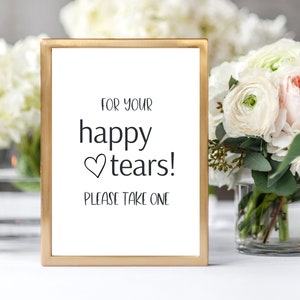 Happy Tears Printable-8"x 10" Printable Download-for Your Happy Tears ...