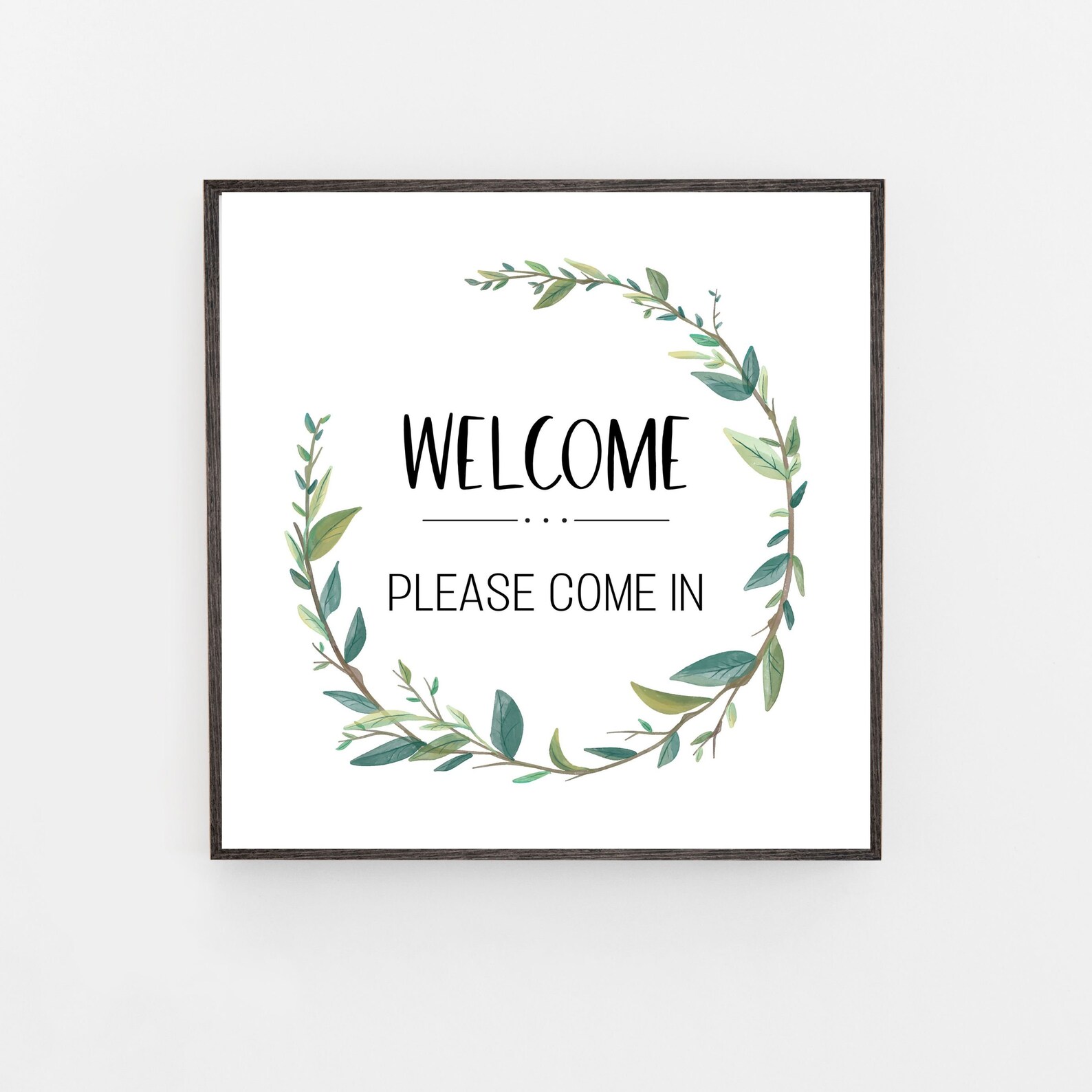 Welcome Printable-printable Business Welcome-welcome Download-12"x 12 ...