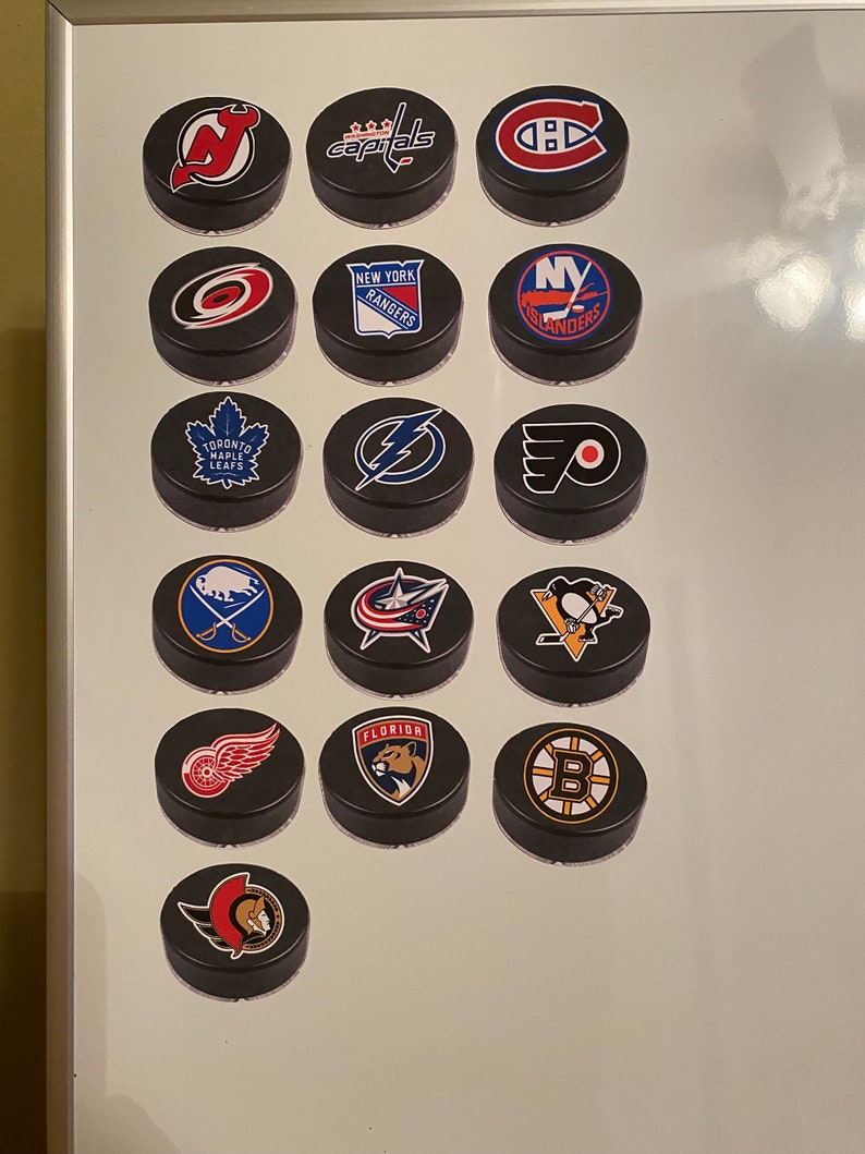 NHL MAGNETS Set All 32 Teams - Etsy