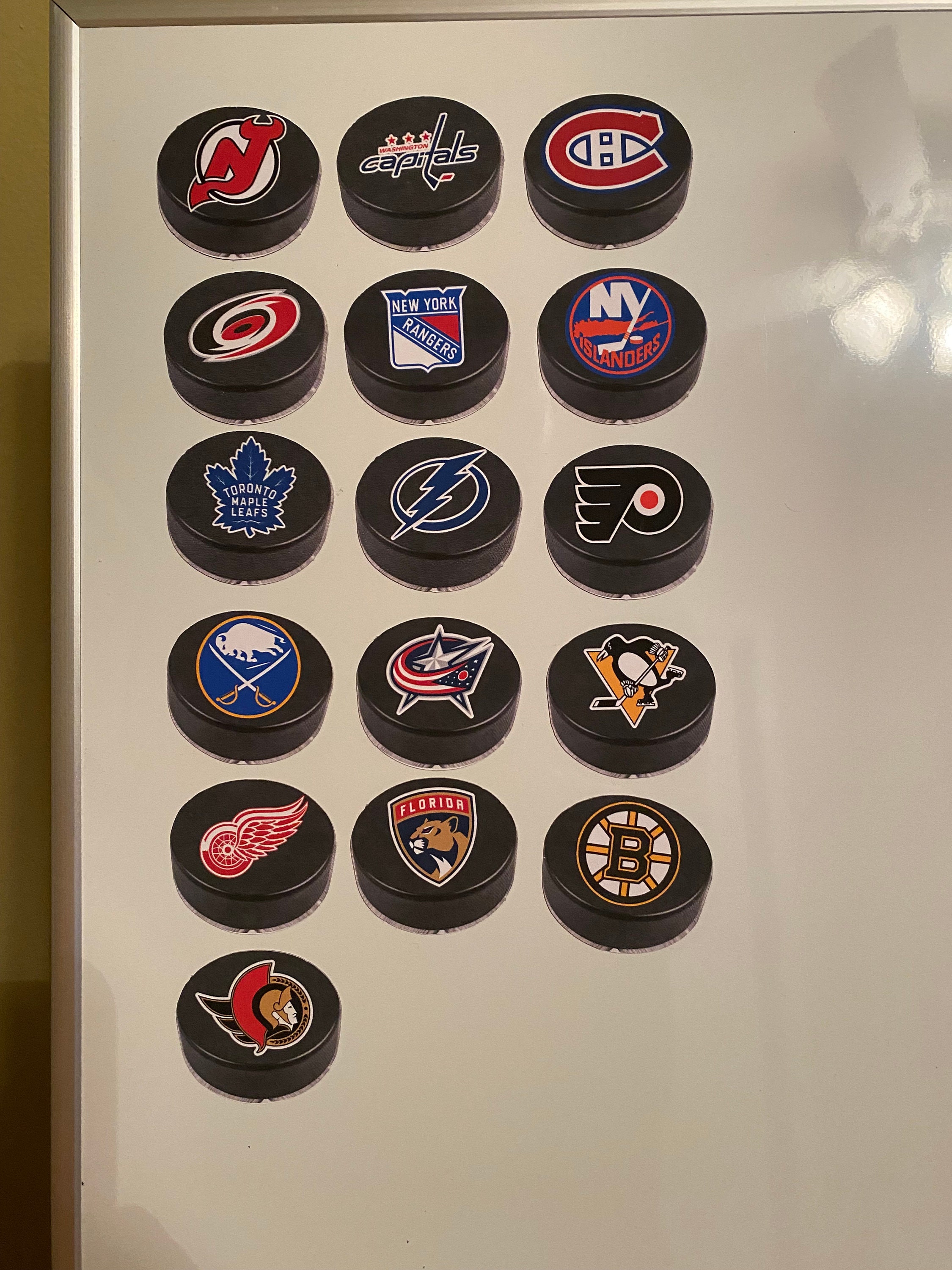 NHL MAGNETS Set All 32 Teams - Etsy