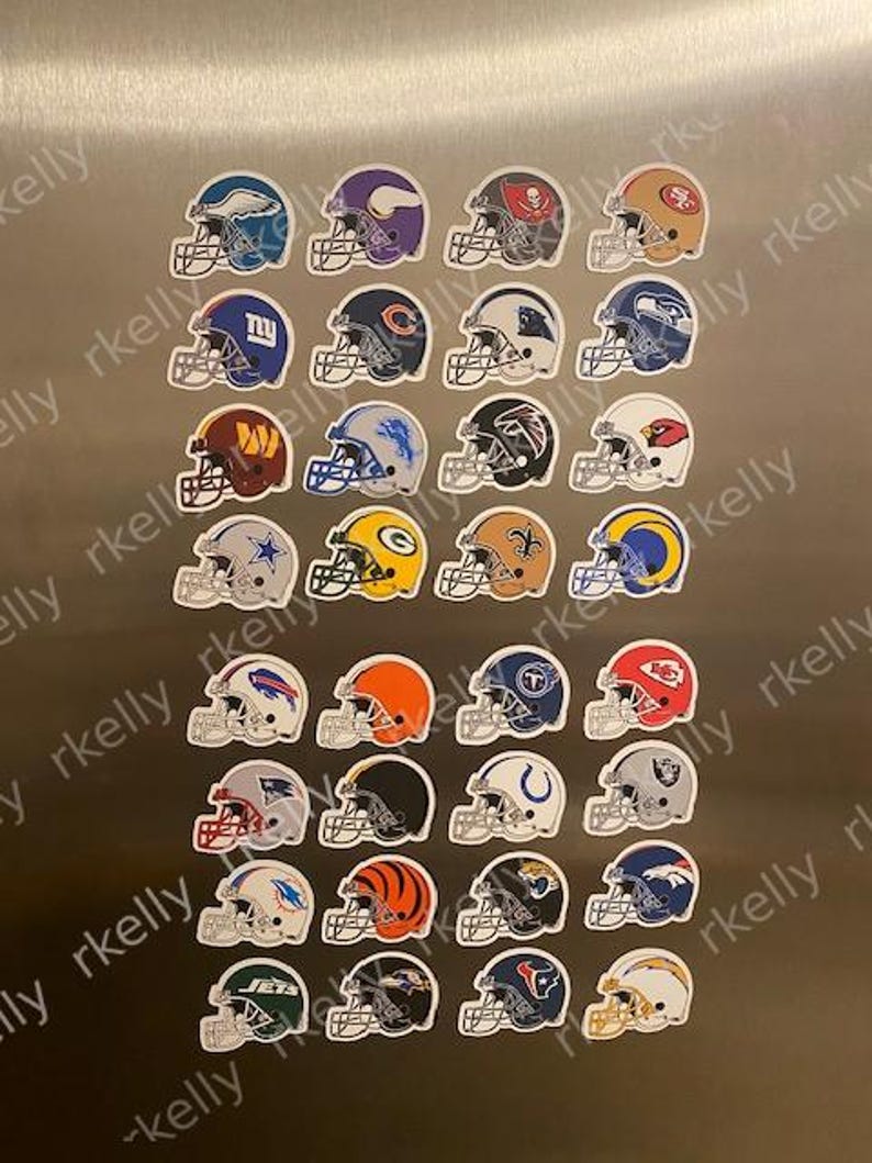 Football Magnets - Etsy
