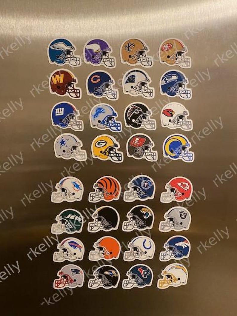 Football Magnets - Etsy