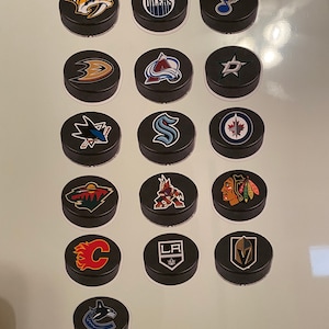 NHL MAGNETS Set All 32 Teams - Etsy