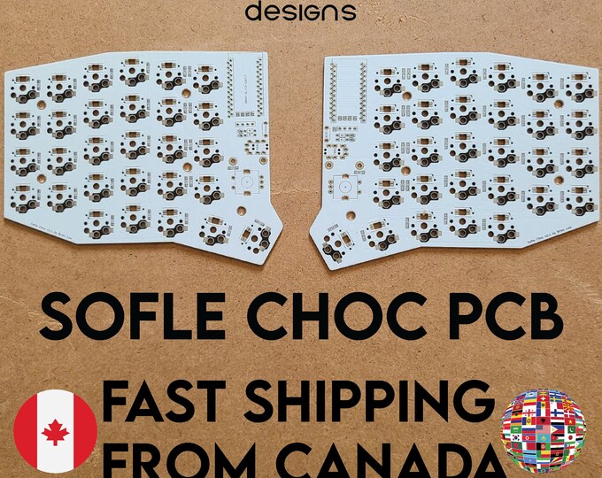 Sofle RGB Choc / Chocolate v2.1 Low-Profile-SofleKeyboard-Split ...