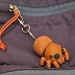 Tiny Kawaii Spider Keychain Fidget Toy Figure 3D Printed Articulated ...