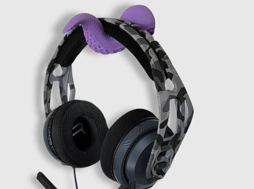 Tentacle Wall Mounted Headphone Stand 3D Printed Gaming Accessories ...