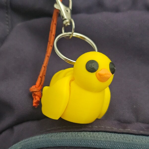 3d Printed Duck Keychains - Etsy