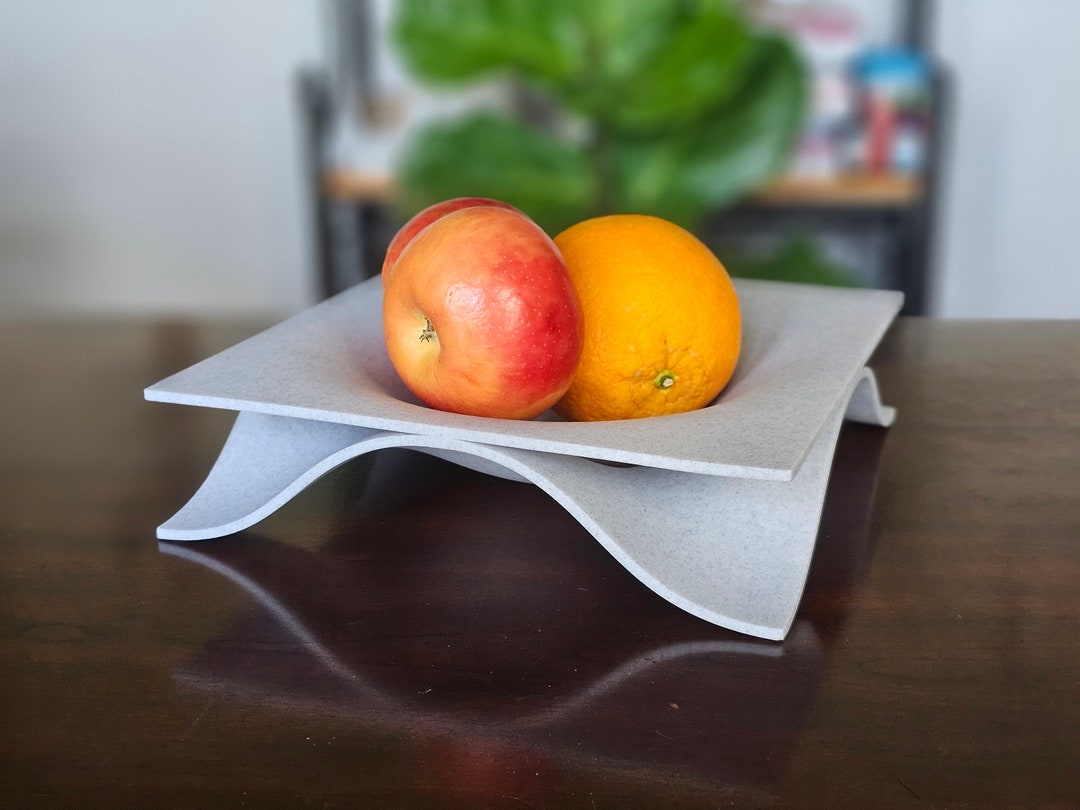 Cloth 3D Printed Fruit Bowl Modern Home Decor Gift for Her Entry Way ...
