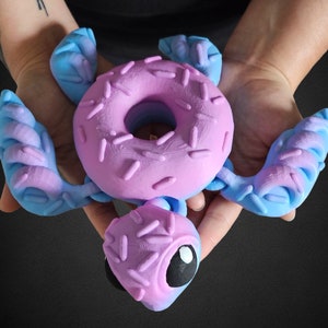 Donut Turtle Crystal Turtle , 3D Printed,desk Decor Accessories, Toy ...