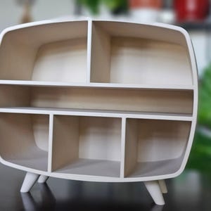 MCM Mid-century Modern Desk Organizer Shelf 50s 60s 70s Vintage ...
