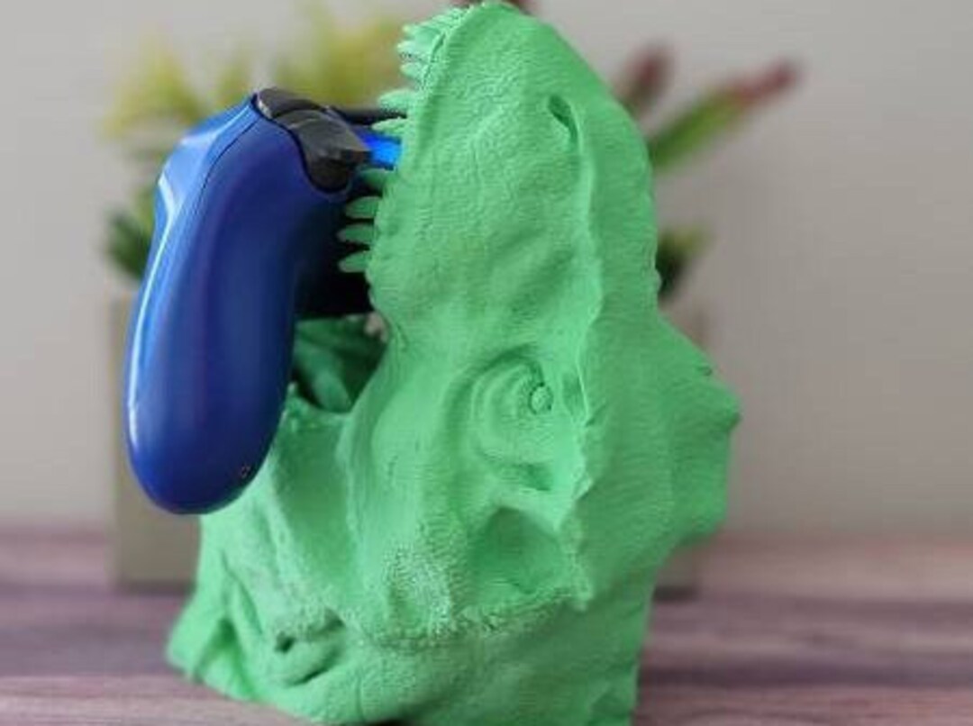 T-rex Controller Stand Gaming 3D Printed Fantasy Holder Gaming - Etsy T-rex Controller Stand Gaming 3D Printed Fantasy Holder Gaming - Etsy
