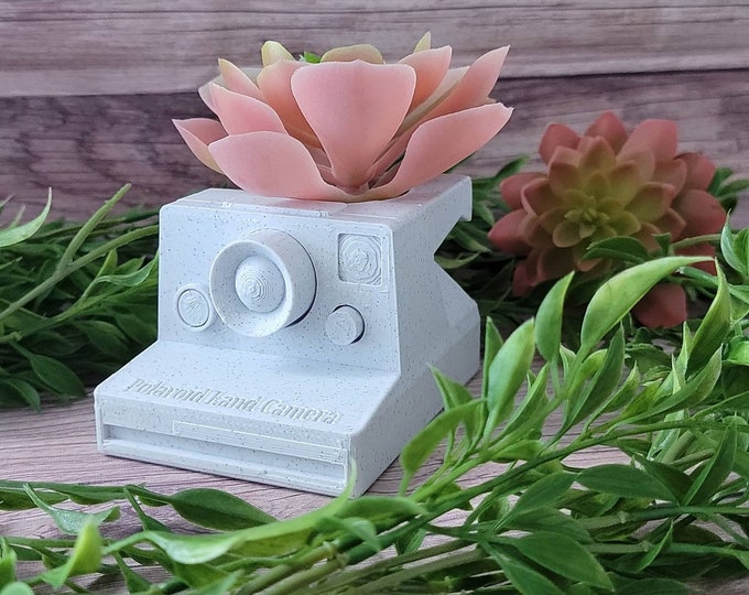 Camera Planter Unique Gift for Photographer Succulent Planter - Etsy