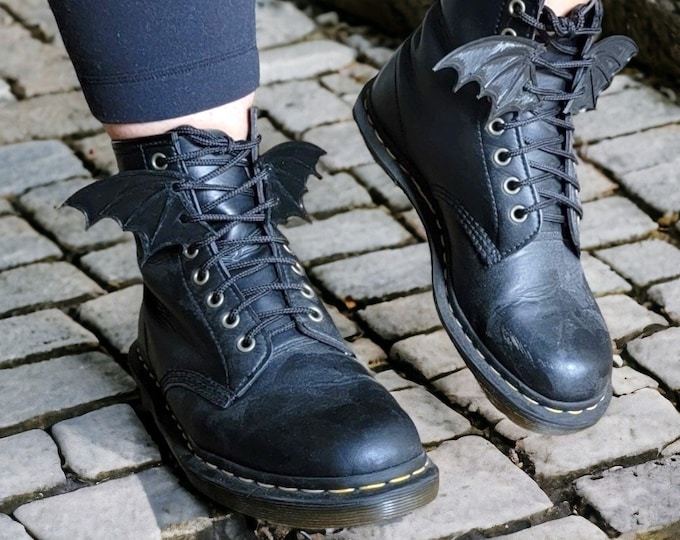 Leather Boot Wings - Etsy