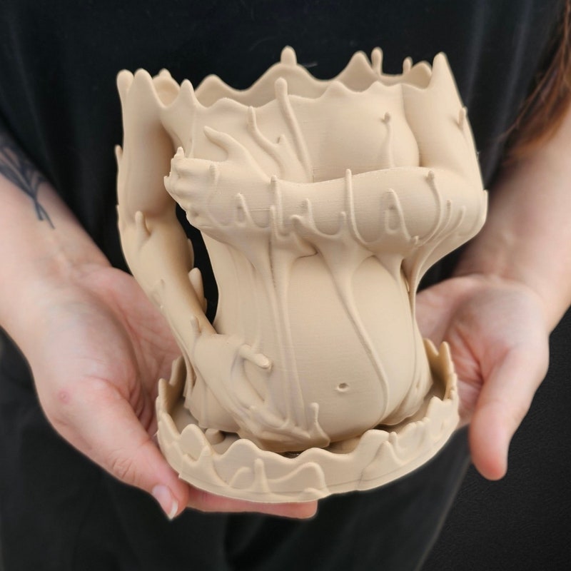 Female Body Planter - Etsy