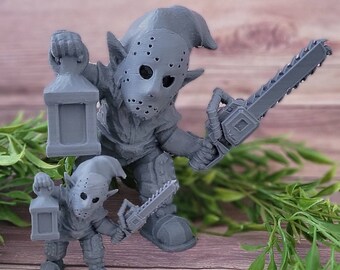 Friday the 13th Jason Garden Gnome - Etsy