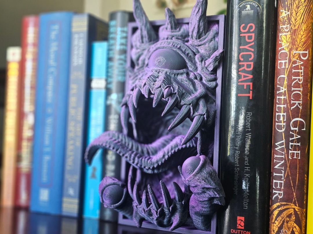 4x8 Mimic Book Nook Gift for Book Lover Librarian Gift for Fantasy ...