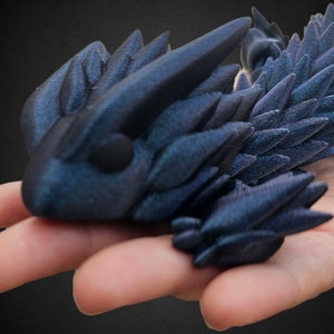 26.25 Spiked Dragon Articulating Flexi by Torua3d 008, Spiky Fidget Toy ...