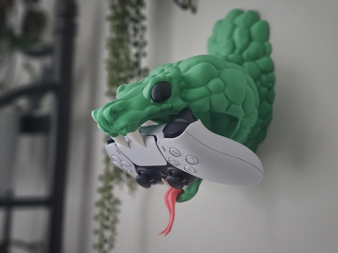 Viper Snake Controller Holder–3d Printed Wall Mounted or Free Standing ...