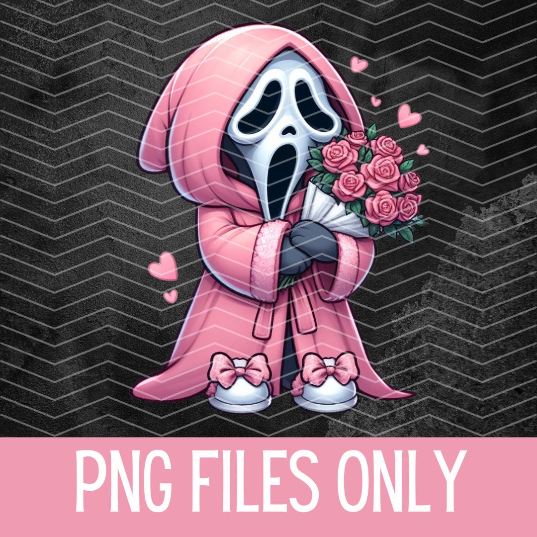 4 Cute Serial Killer Valentines PNG Designs Downloadable Digital File ...