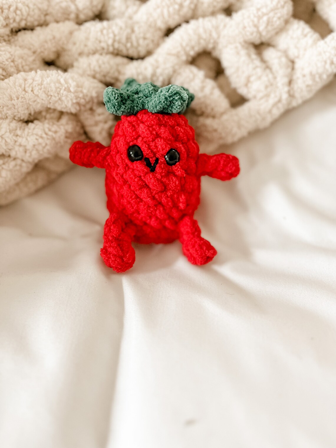 Roma Tomato Crochet Pattern - Ramone the Pocket Roma - NO SEW Pocket ...