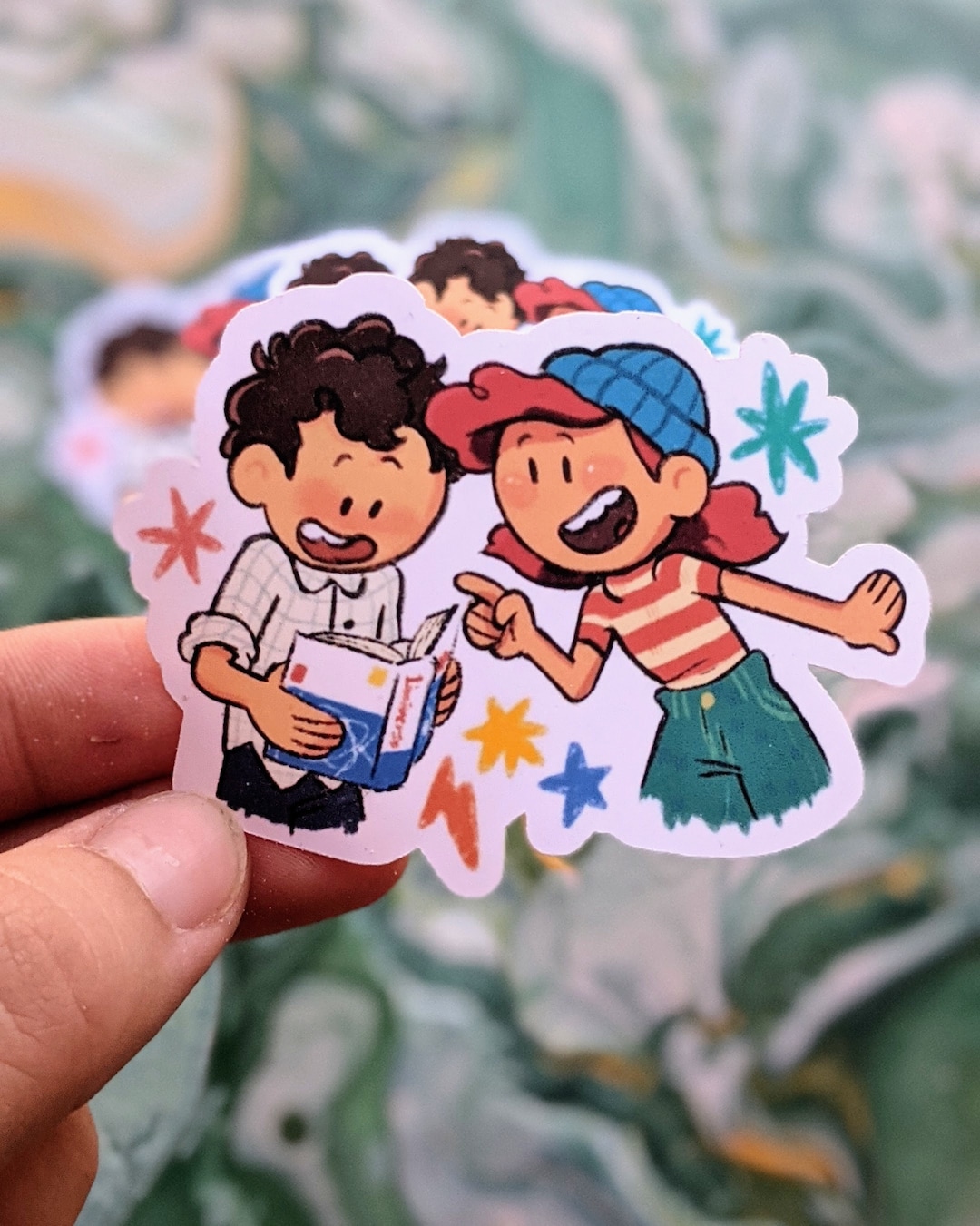 Luca & Giulia | Pixar's Luca | Sticker - Etsy