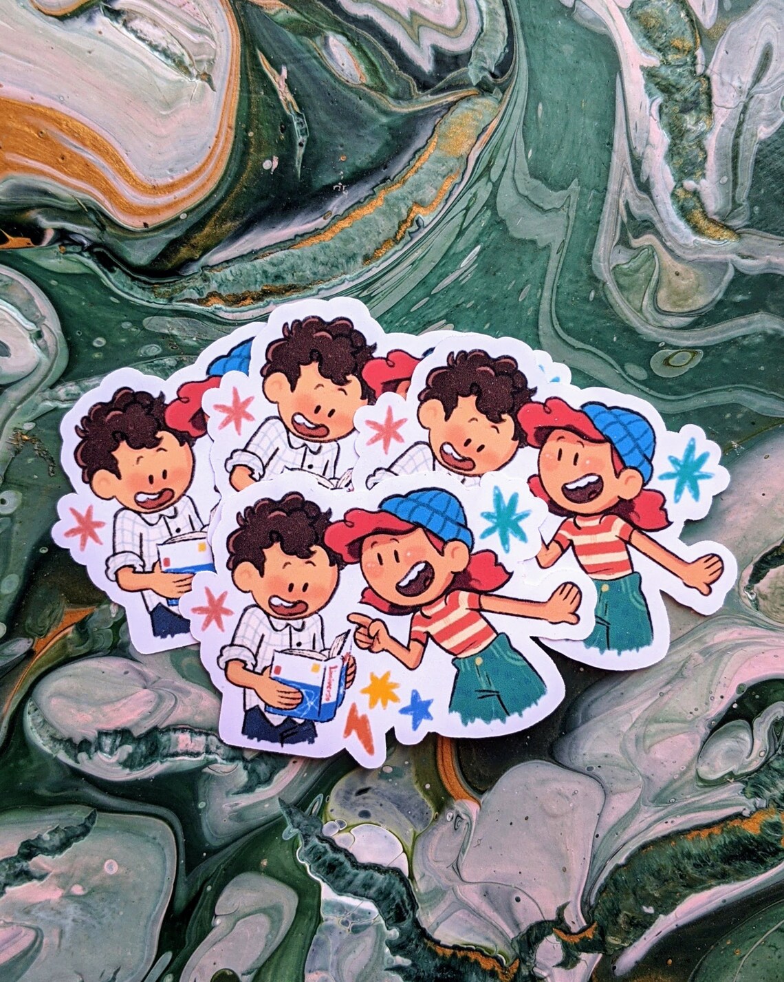 Luca & Giulia Pixar's Luca Sticker - Etsy