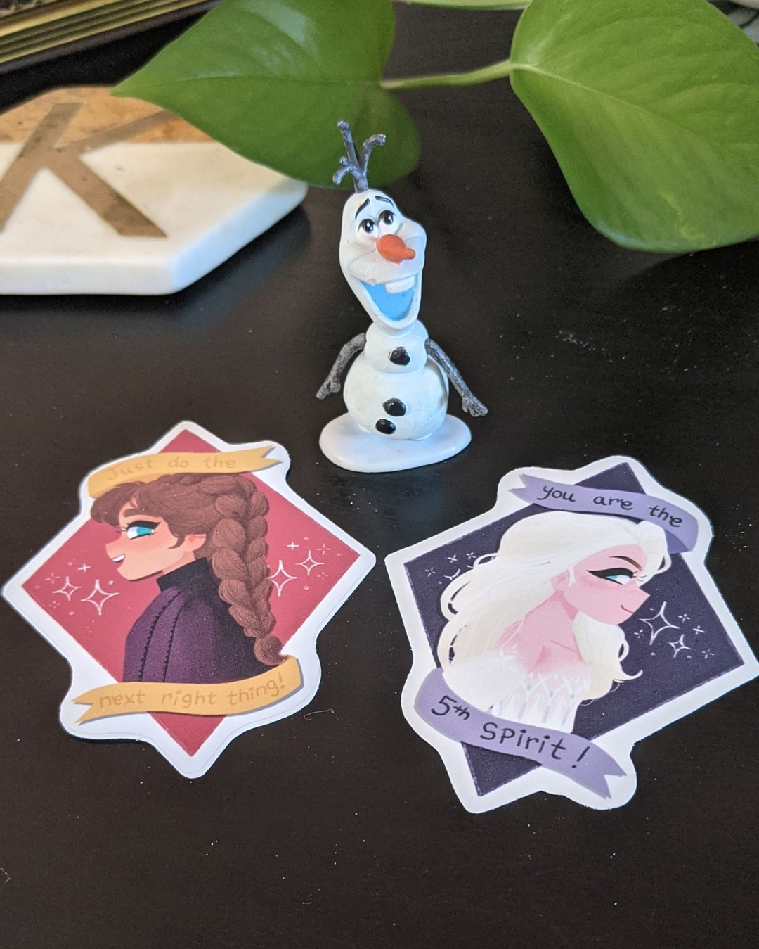 Anna & Elsa Frozen 2 Motivational Stickers - Etsy