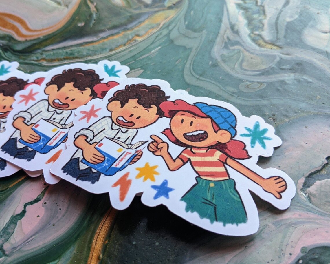 Luca & Giulia Pixar's Luca Sticker - Etsy