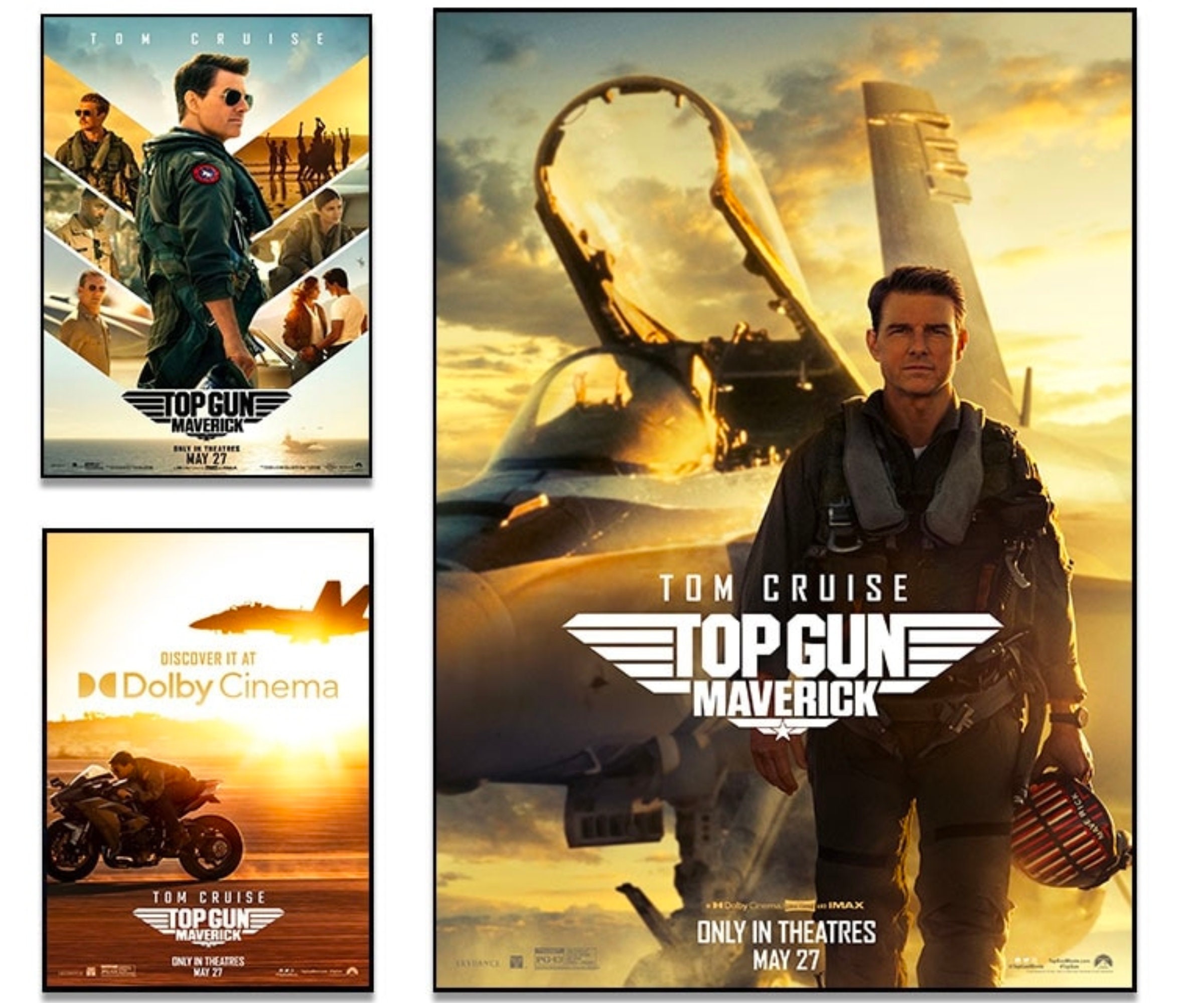 Poster Top Gun Maverick, Modern Movie Living Room Wall Decor, Poster ...